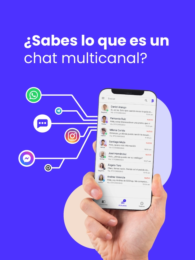 Chat multicanal - B2Chat